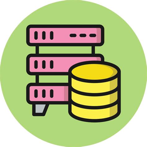 Database Storage Vector Icon Design Illustration 34552603 Vector Art At Vecteezy
