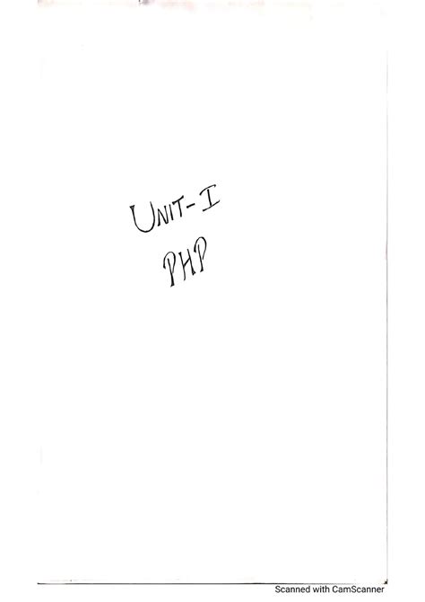 WT UNIT Computer Science And Engineering Studocu