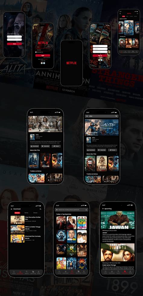 Netflix App Ui Redesign Behance
