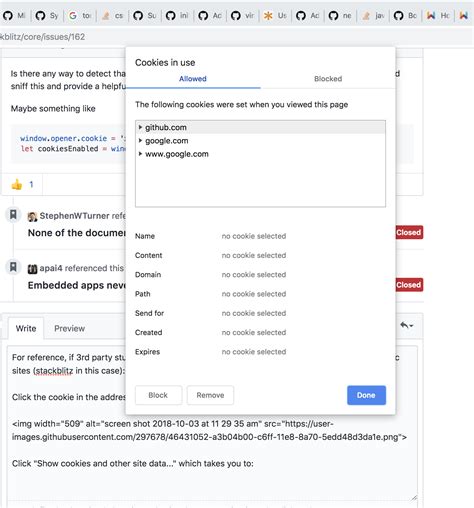 Solved Stackblitz Preview Not Loading Solution Enable 3rd Party Cookies · Issue 162