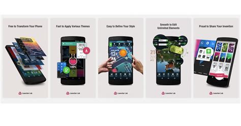 launcher lab lets you customize your android device home screen