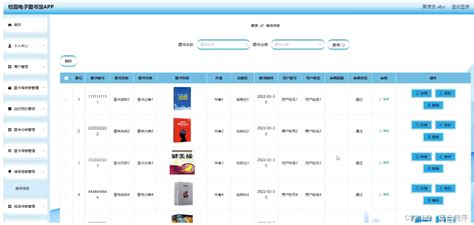 Javaphpnodejspython校园电子图书馆app【2024年毕设】 Csdn博客