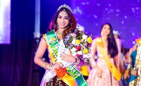 West Godavari Origin Chekuri Sanjana Declared Second Runner Up Of Miss India Usa 2022