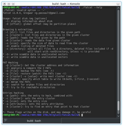 Fatcat Fat Filesystems Explore Extract Repair And Forensic Tool