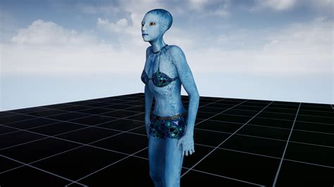 Bluelle For Unreal Engine 3d Model By Vyusur Bluelle For Unreal Engine 3d Model By Vyusur