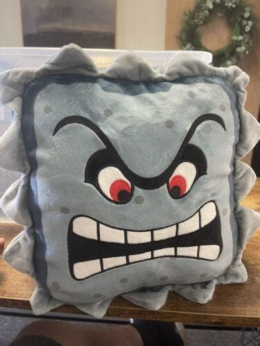 Club Mochi Mochi Super Mario Thwomp Plush New With Tags 4548797984
