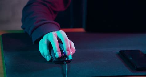 Hand On Computer Mouse Playing Video Games Stock Footage SBV 332647199 Storyblocks