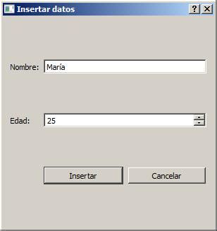 Python Pyqt Interfaz Gr Fica Qtsql Mysql Insertar Datos Jquery Manual
