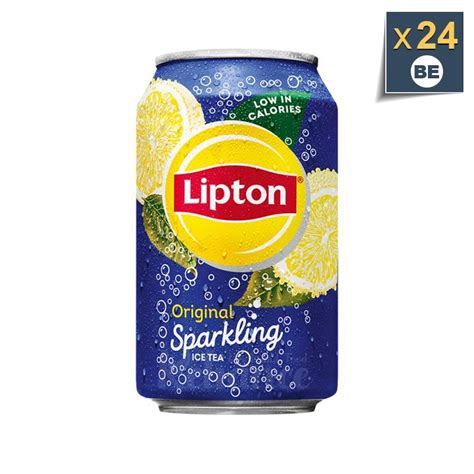 Lipton Ice Tea Regular 24x33cl Rafraîchissant Au Goût Classique