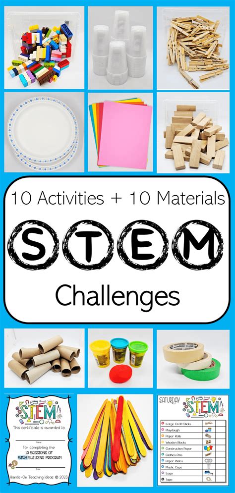 10 Exciting Stem Activities With Just 10 Materials