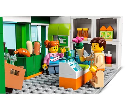 Lego Set 60347 1 Grocery Store 2022 City Rebrickable Build With Lego