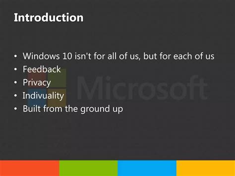 Windows 10 PPT Free Download