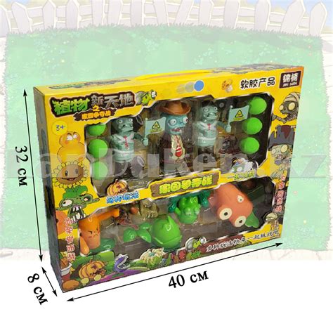 Набор фигурок растения против зомби Plants Vs Zombies