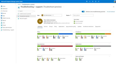 Help Desk Troubleshooting Dashboard Microsoft Intune Microsoft Learn