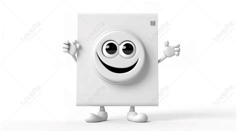 현대 세탁기 마스코트 프로모션 스탠드 3d 렌더링 흰색 배경 프로 모션 배경 3d 현대 배경 스탠 배경 이미지 Hd 프로 모션 3d 현대 스탠 배경 사진