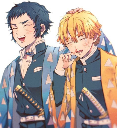 Kaigaku And Zenitsu Kimetsu No Yaiba Rheadpats