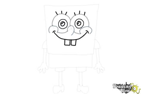 Spongebob Drawing Step By Step