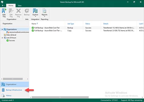 How To Create A Onedrive Data Retrieval Job In Veeam Backup For Microsoft 365 V6 Cary Sun