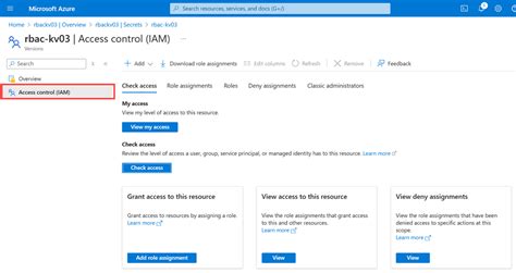 Azure Rbac を使用して Azure キー コンテナーへのアクセス許可をアプリケーションに付与する Microsoft Learn