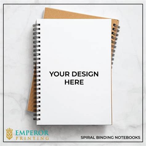 Spiral Binding Notebooks Emperor Printing