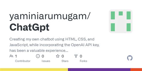 Github Yaminiarumugam Chatgpt Creating My Own Chatbot Using Html Css And Javascript While