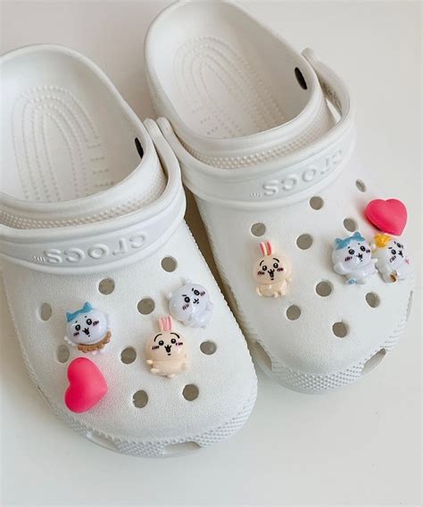 신상 8p 미니 치이카와 먼작귀 파츠 신발장식 세트 에이블리