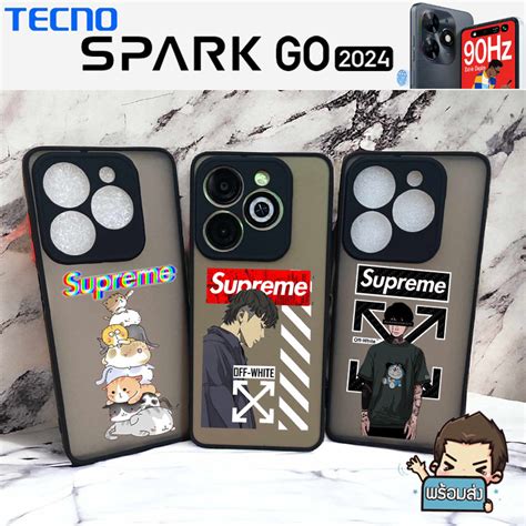 สงจากไทย สงเรว เคส ขอบกนรอย ปกปองกลอง คละลาย สำหรบ Tecno Spark Go Shopee Thailand