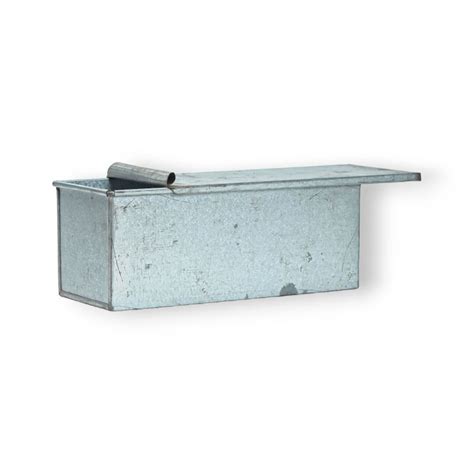 Silver Rectangular Alu Steel Bread Mould For Bakery Size 8×4×4 8×4