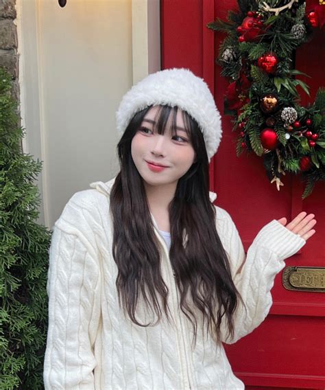 [겨울신상 촉감대박] 포근 털 비니 겨울모자 방한 따뜻 에이블리