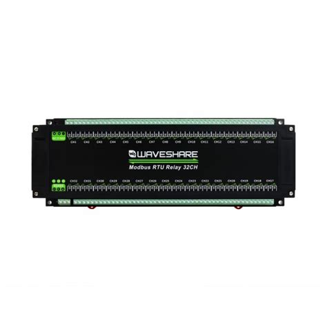 Modbus Rtu 32 Ch Relay Module Rs485 Interface With Multiple Isolation