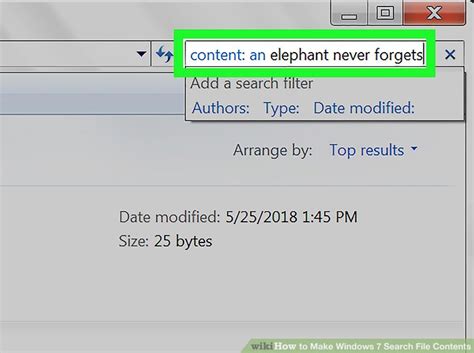 Ways To Make Windows Search File Contents WikiHow