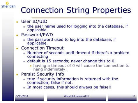 Prog Advanced Web Apps 5232018 Notes On Adonet 1 Wendi Jollymore Aces Ppt Download