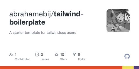 Github Abrahamebijtailwind Boilerplate A Starter Template For Tailwindcss Users
