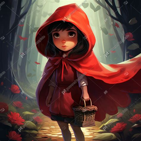 Cartoon Red Riding Hood Little Red Riding Hood Bedtimestoriesworld