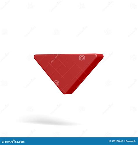 Red Arrow Pointing Down With Declining Bar Graph On White Background Stock Illustration