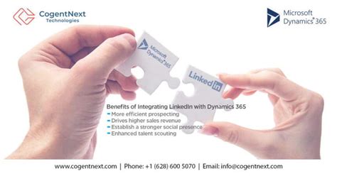 Get The Most Out Of Dynamics 365 Linkedin Integration Cogentnext