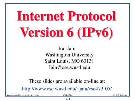 PPT Internet Protocol Version IPv PowerPoint Presentation Free Download ID