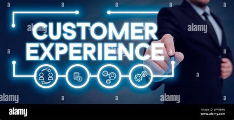 Sign Displaying Customer Experience Word Written On Organizations