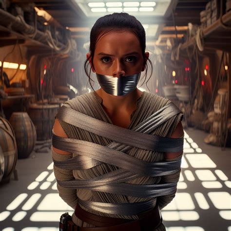 Rey Taped Up By Der Antagonist On Deviantart