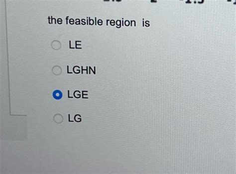 Find Below The Graphical Solution For L P Problem Chegg
