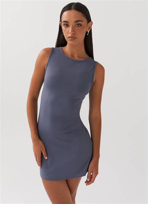 Cosmic Chic Mini Dress Ash Peppermayo Uk