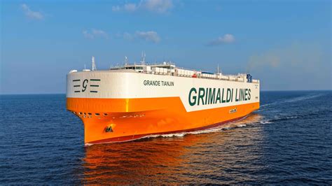 Il Gruppo Grimaldi Battezza La Nave Grande Tianjin