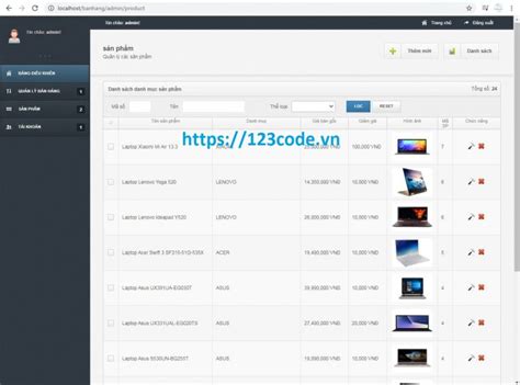 Share Source code web bán hàng Codeigniter php
