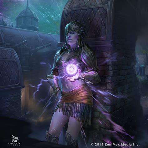 Dark Seducer The Elder Scrolls And 2 More Drawn By Grafitstudio