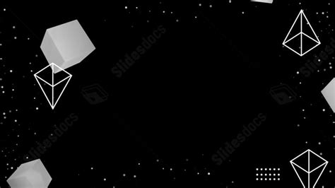 Geometric Nature Linear Black Stereoscopic Texture Powerpoint Background For Free Download