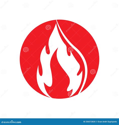 Fire Flame Logo Vector Oil Gas And Energy Logo Concept Stock Vector Illustration Of Torch