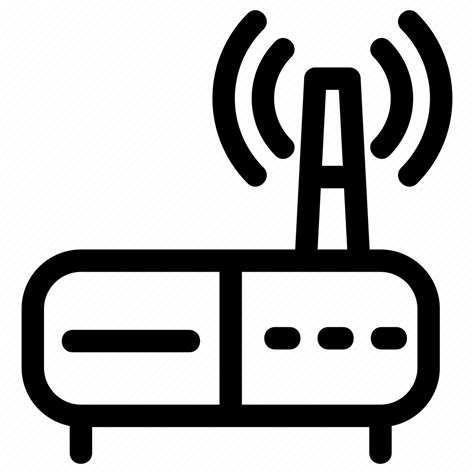 Signal Internet Network Connection Wireless Antenna Icon Download On Iconfinder