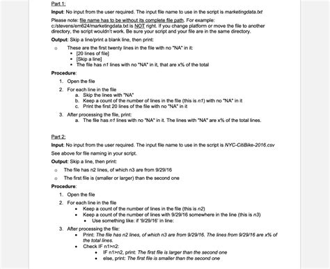 Solved O Part 1 Input No Input From The User Required The