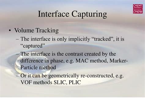 Ppt A Numerical Model For Multiphase Flow I The Interface Tracking Algorithm Frank
