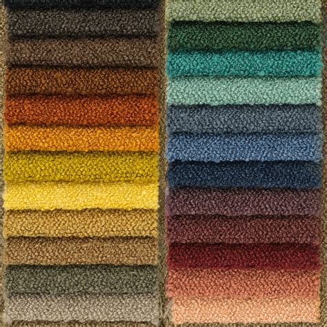 Boucle Upholstery Fabrics 37 Colors Ultra Heavy Bouclé Home Decor